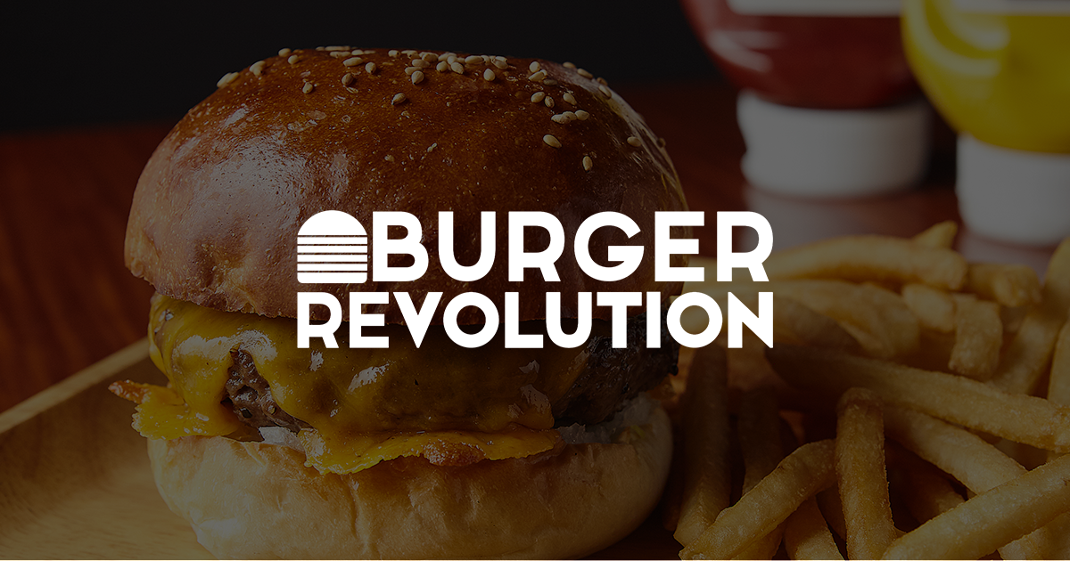 バーガーレボリューション BURGER REVOLUTION｜黒毛和牛/神戸牛グルメバーガー専門店